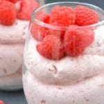Light and Fluffy Fresh Raspberry Mousse - Fearless Dining
