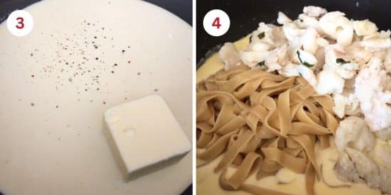 Creamy Cod Alfredo with Gluten-Free Pasta (Ready in 30 Minutes ...