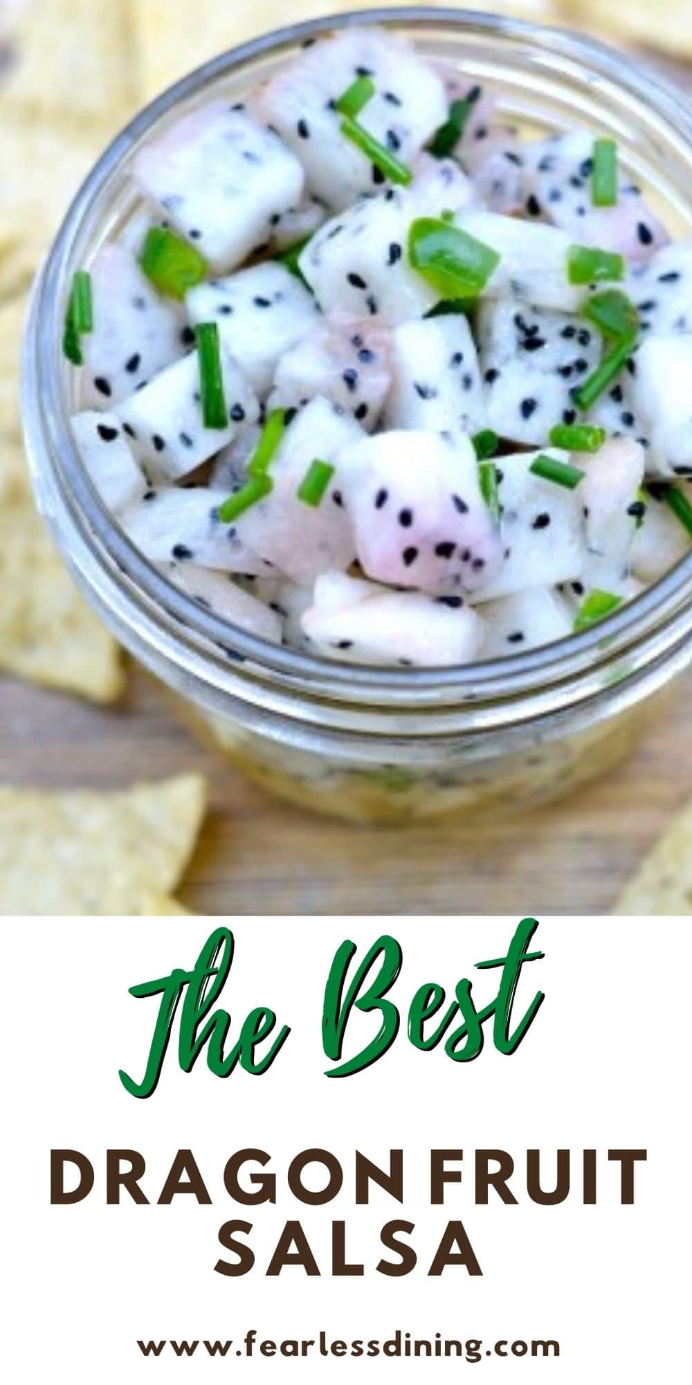 Fruity Dragon Fruit Salsa - Fearless Dining