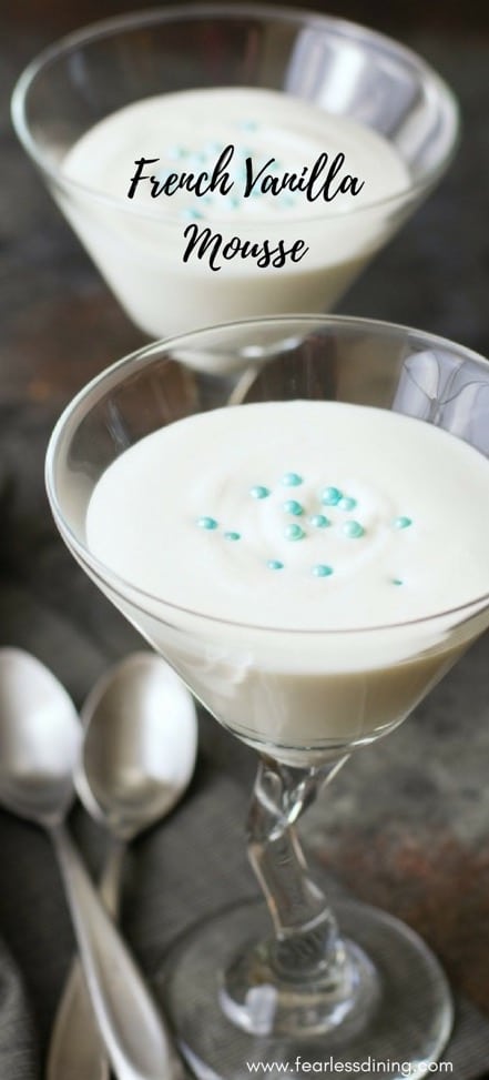 Light Creamy French Vanilla Mousse - Fearless Dining