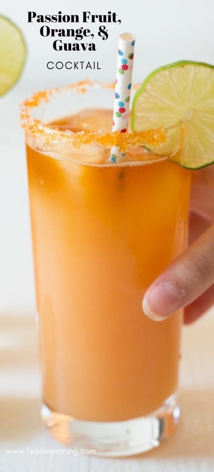 POG Cocktail {Passion Fruit, Orange, and Guava} - Fearless Dining
