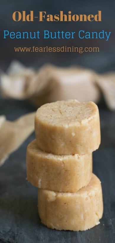 EASY Old-Time Peanut Butter Candy - Fearless Dining