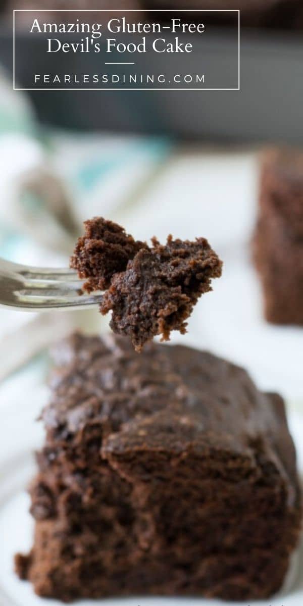 Gluten Free Devil's Food Chocolate Cake - Fearless Dining
