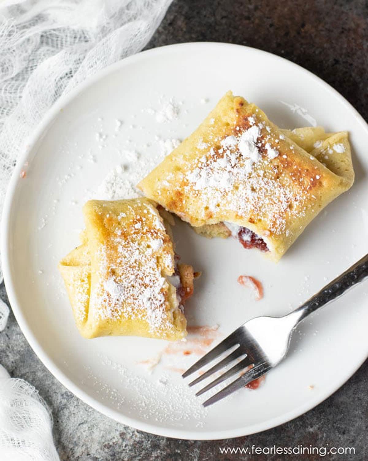 Grandma's Homemade Cheese Blintz (Gluten-Free!) - Fearless Dining