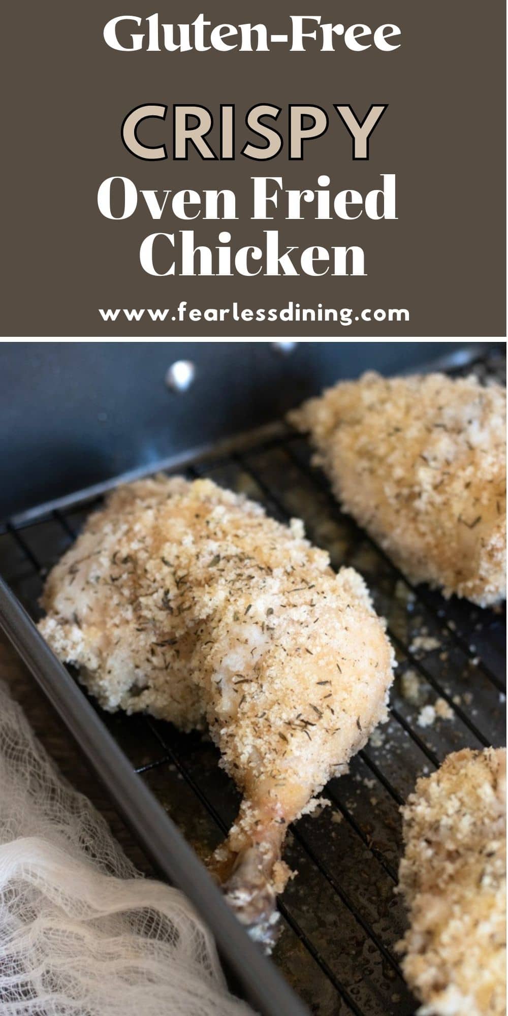 Gluten Free Crispy Oven Fried Chicken - Fearless Dining