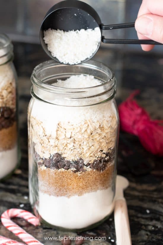 Quick and Easy Gluten Free Cookie Mix In A Jar! - Fearless Dining
