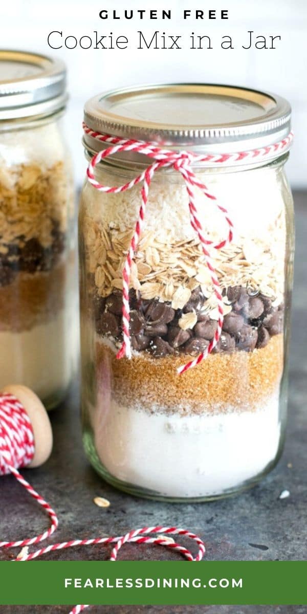 Quick and Easy Gluten Free Cookie Mix In A Jar! - Fearless Dining