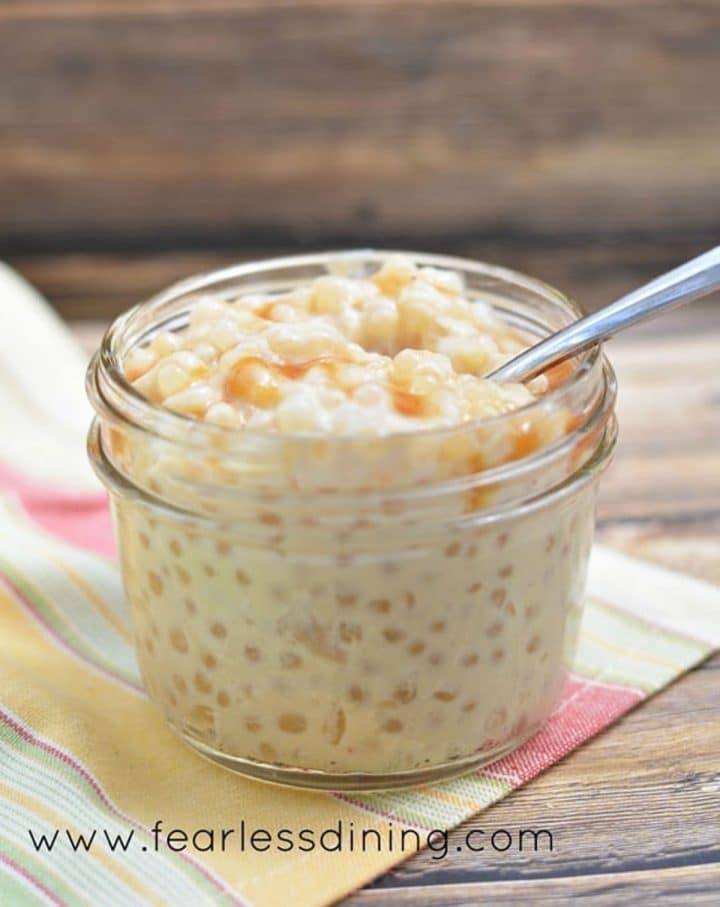 Easy Tapioca Pudding Recipe with Caramel | Fearless Dining