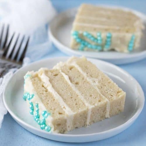 Gluten free vanilla cake store