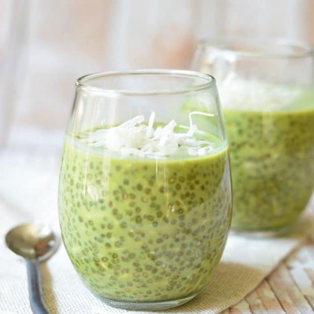 The Best Matcha Green Tea Chia Pudding - Fearless Dining