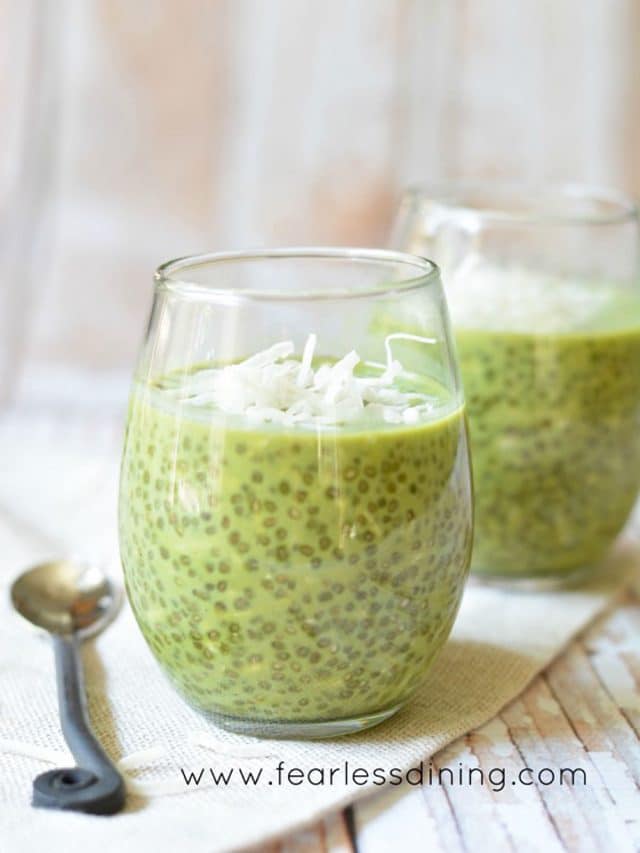 The Best Matcha Green Tea Chia Pudding - Fearless Dining