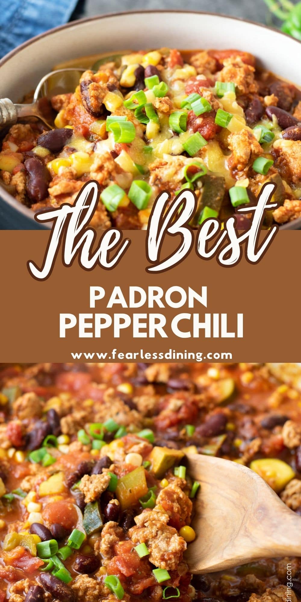 Quick and Easy Padron Chili - Fearless Dining