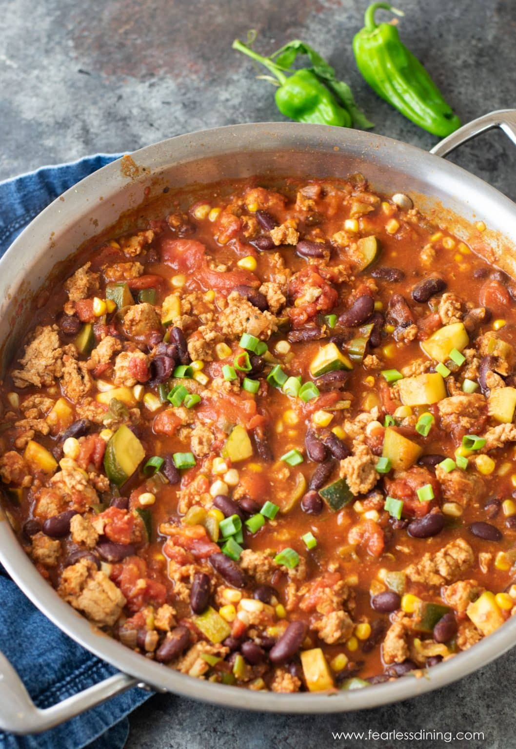 Quick and Easy Padron Chili - Fearless Dining