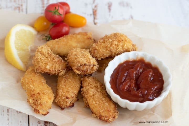 Crispy Gluten Free Fish Sticks - Fearless Dining
