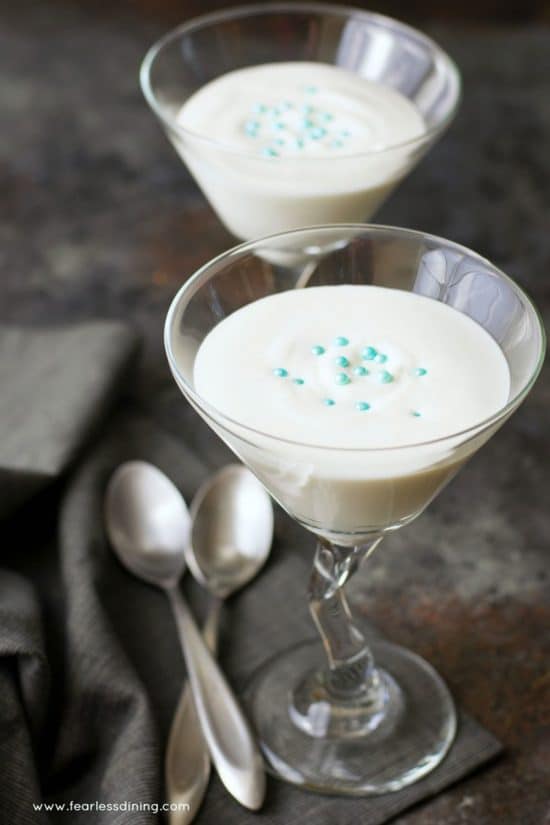 Light Creamy Vanilla Bean Mousse - Fearless Dining