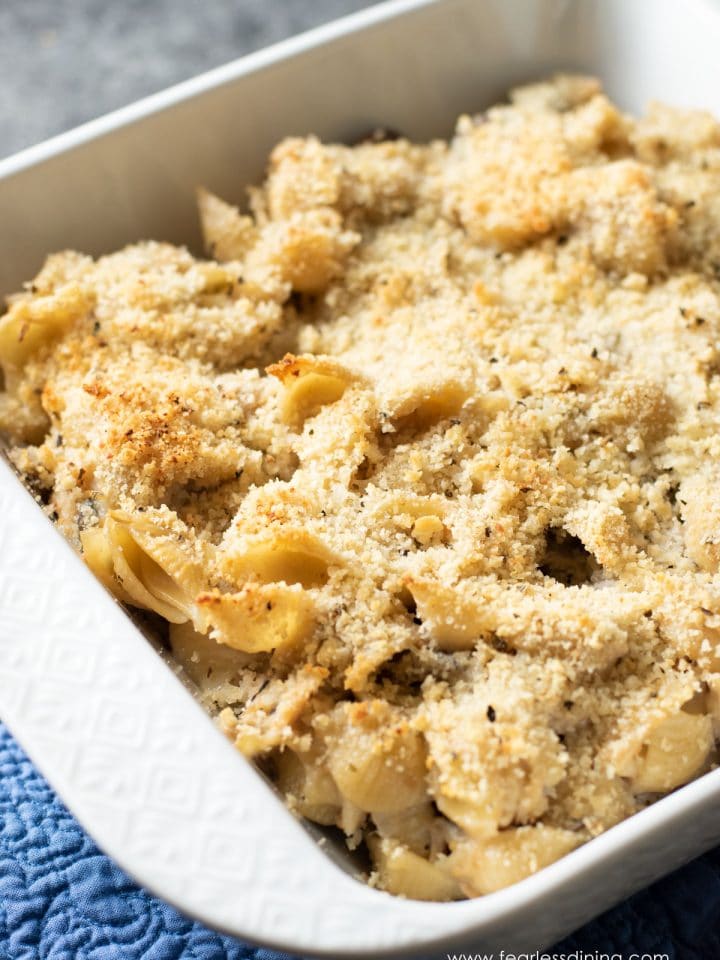 Easy Alaskan Cod Fettuccine Alfredo - Fearless Dining