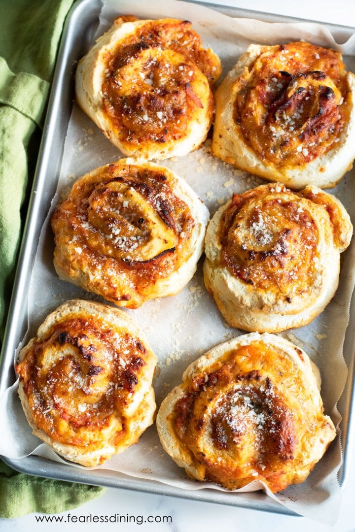 Easy Gluten Free Pizza Rolls with Pepperoni- Fearless Dining