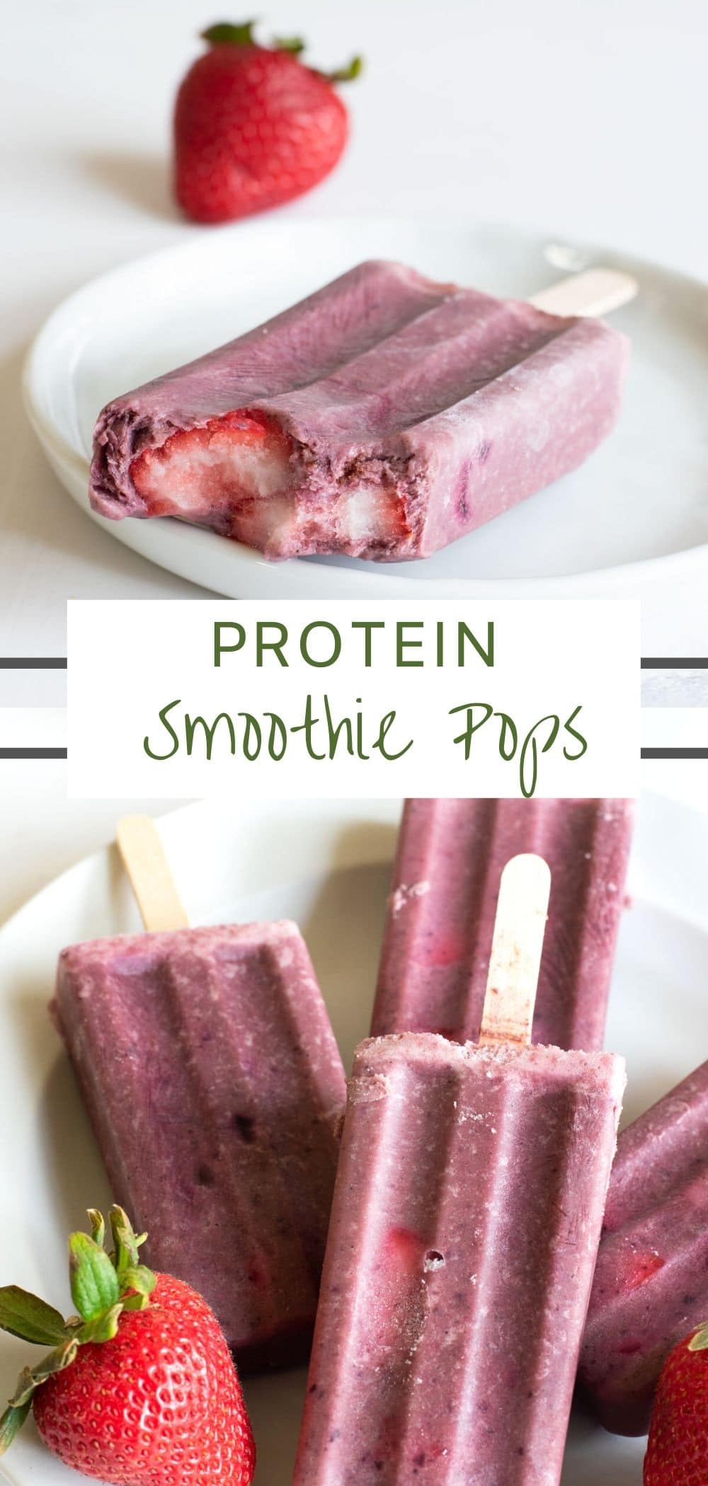 Easy Fruity Protein Popsicles - Fearless Dining
