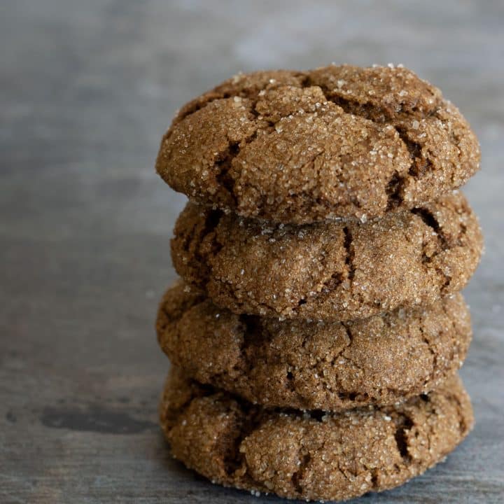 Easy Gluten Free Pumpkin Molasses Cookies - Fearless Dining
