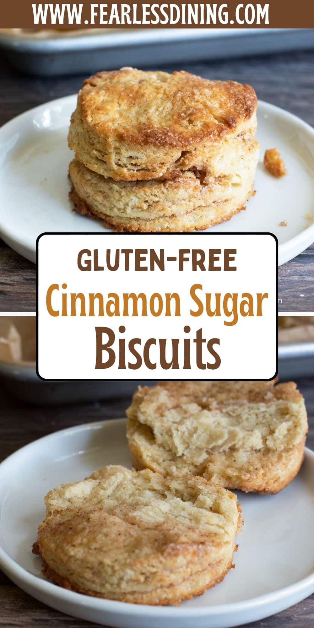 Gluten Free Cinnamon Sugar Biscuits - Fearless Dining