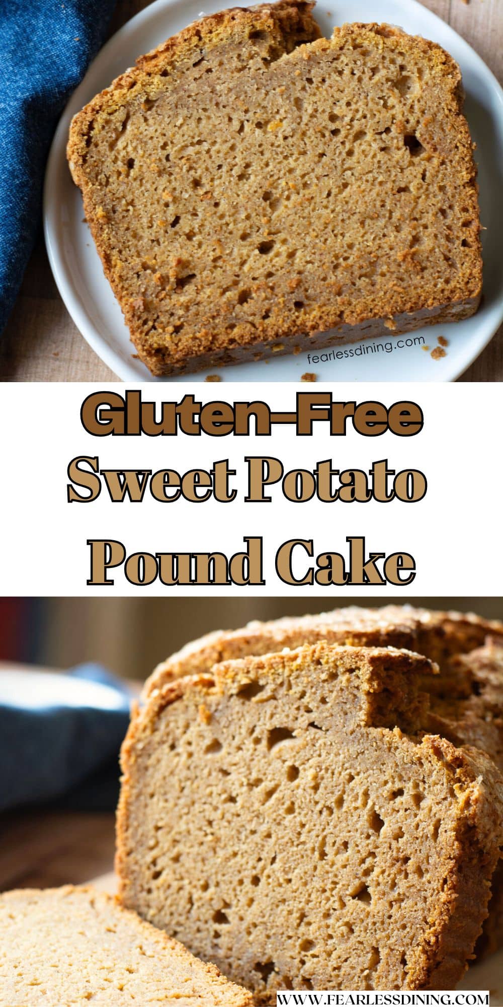 Gluten Free Sweet Potato Cake (Sweet and Buttery) - Fearless Dining