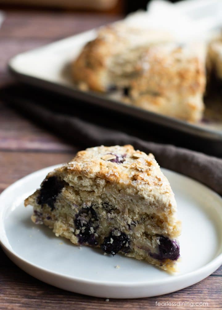 Easy Gluten Free Oat Scones - Fearless Dining