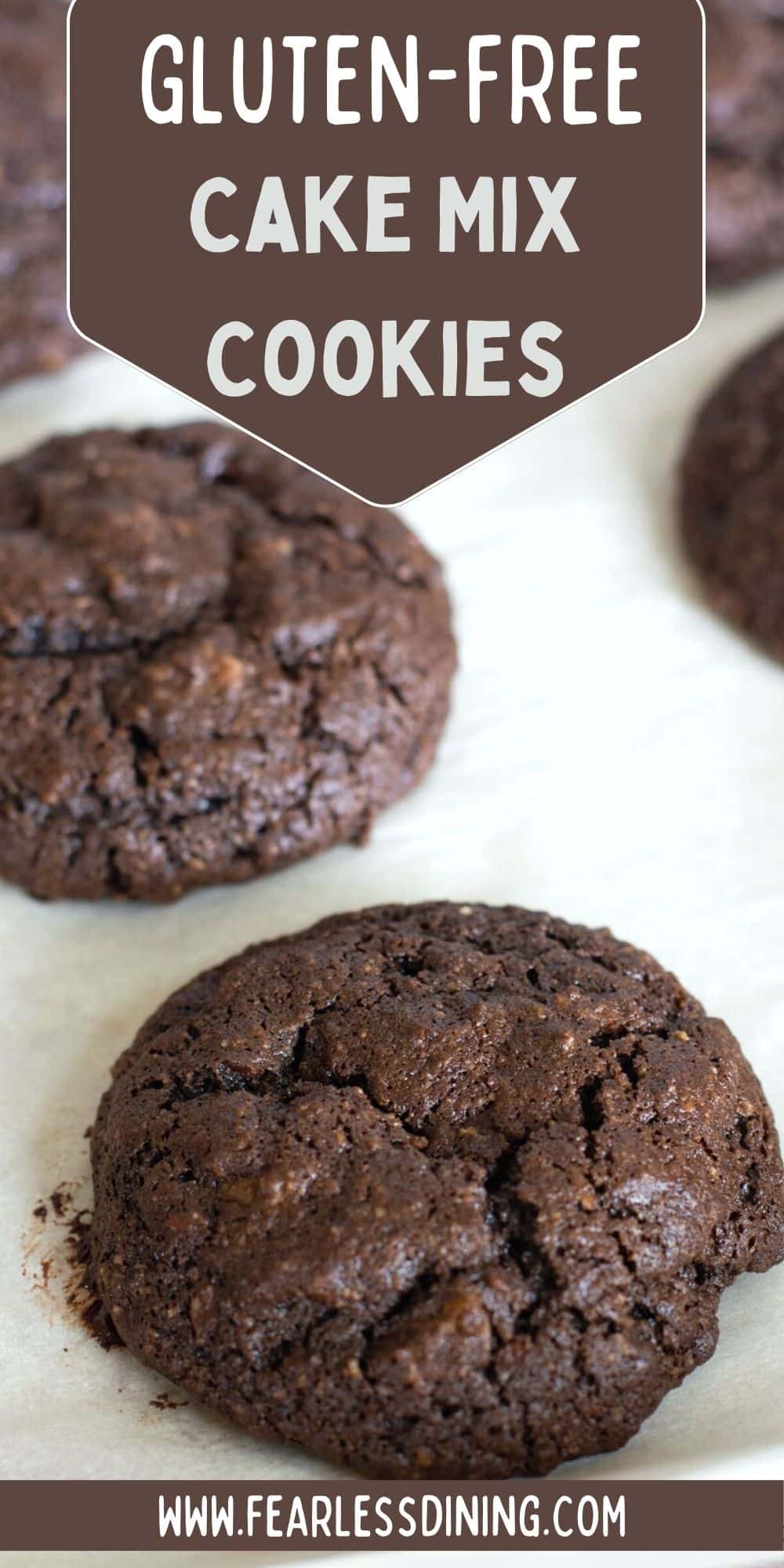 Quick and Easy Gluten Free Cake Mix Cookies - Fearless Dining