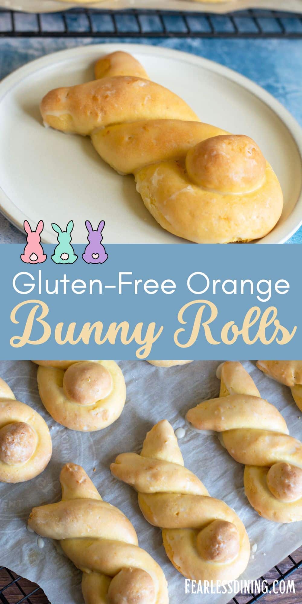The Fluffiest Gluten-Free Bunny Rolls - Fearless Dining